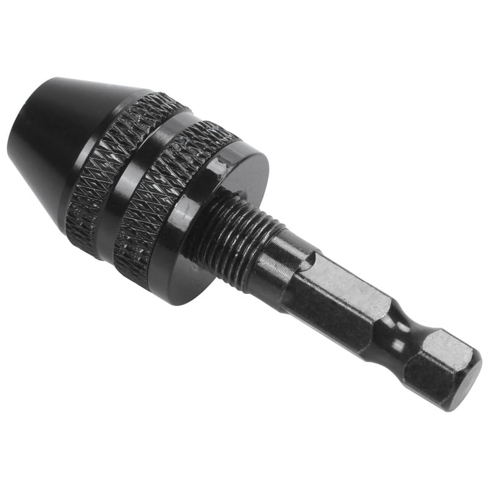 0.3-3.6mm Keyless Drill Chuck Screwdriver Impact Driver Adaptor 1/4 ...