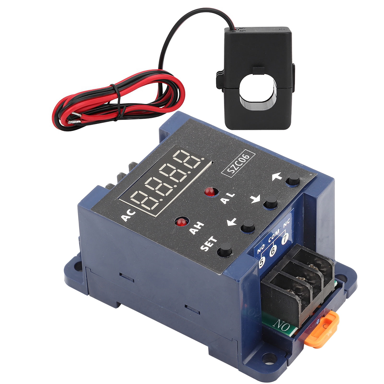 0 3 50a Range Upper Lower Limit Alarm Relay Delay For Ac 110 220v Power Monitoring Ac Digital