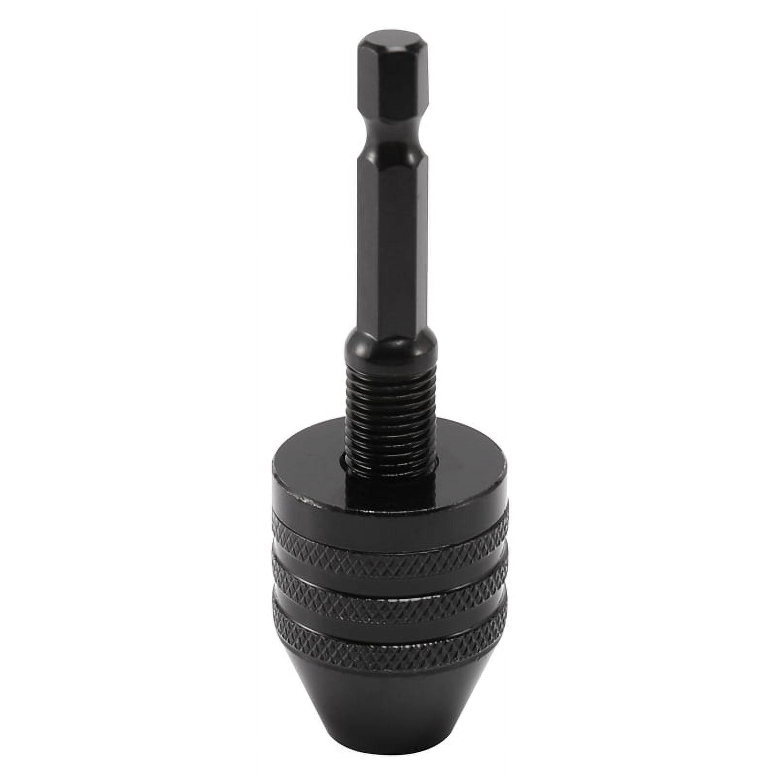 0.3-8mm 1/4 inch Keyless Drill Chuck Screwdriver Impact Driver Adaptor ...