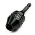 0.3-8mm Mini Keyless Drill Chuck 1/4 Inch Hex Shank Driver Quick-change ...