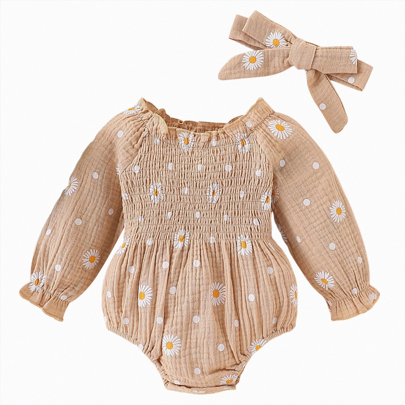 0-3 Months Newborn Baby Bodysuits Girl Climbing Suit Jumpsuit Skin ...