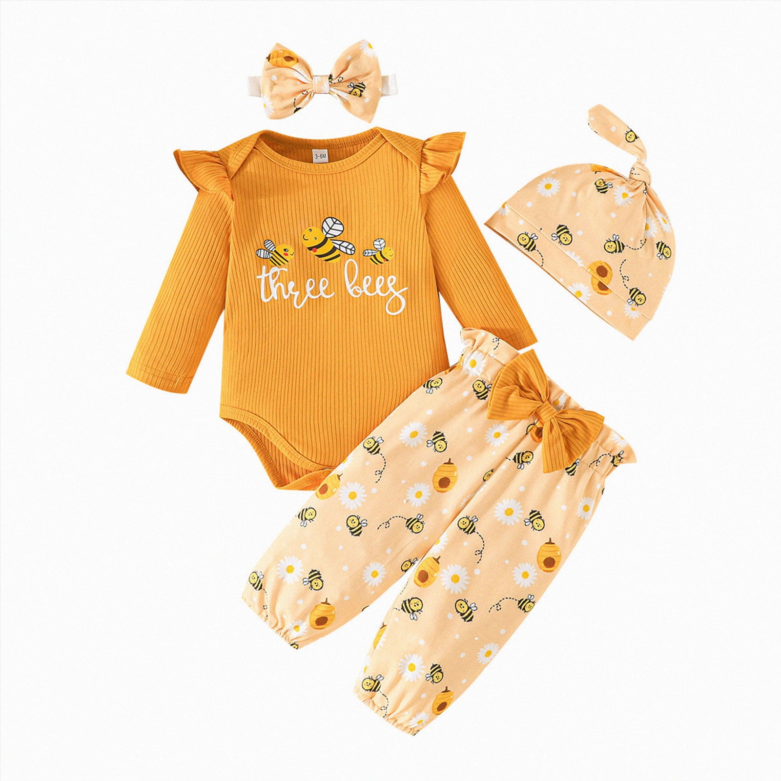 0-3 Months Newborn Bodysuit Baby Girls sBaby Bodysuits & One-Pieces Set ...