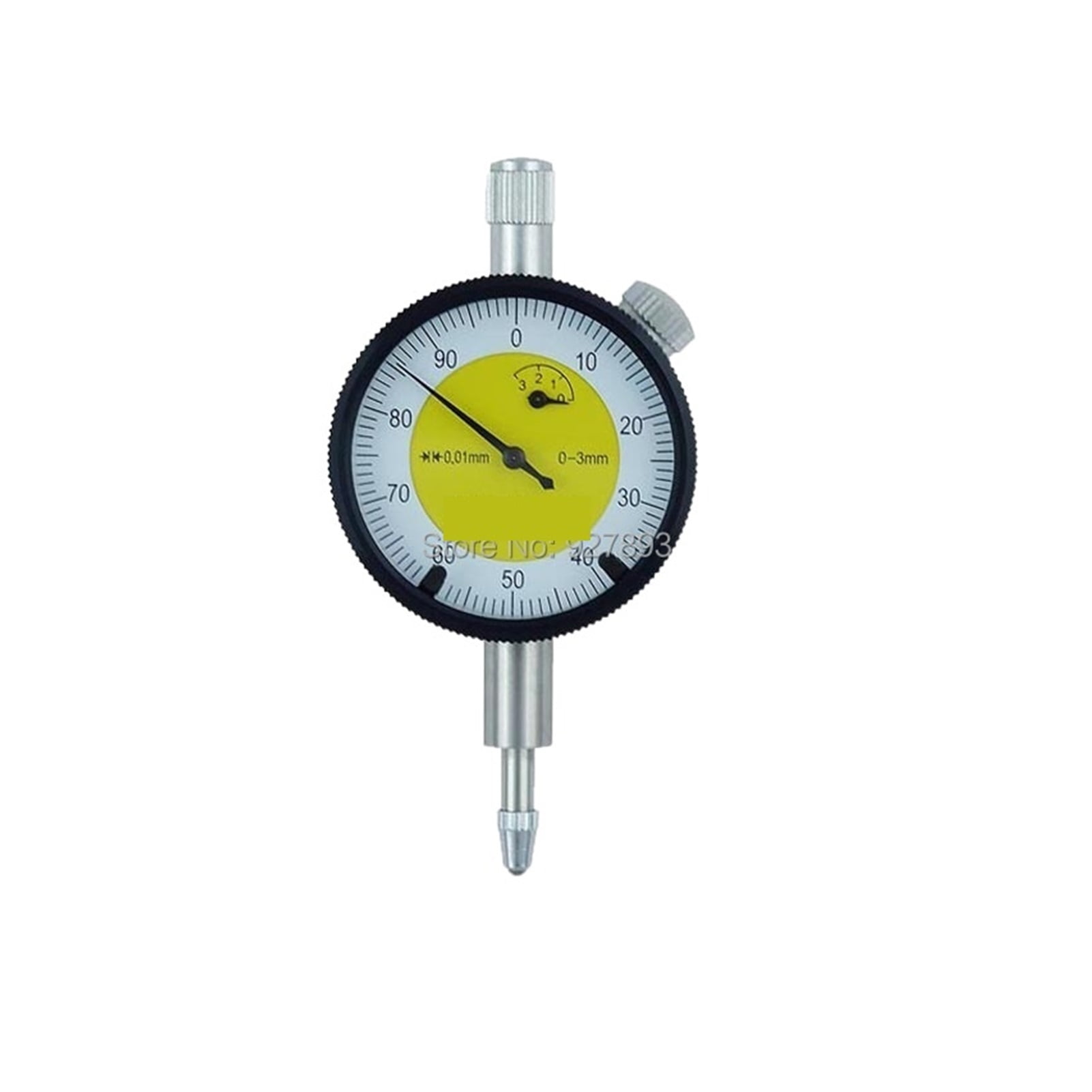 0-3 mm Dial Indicator Precision Measurement Tools MINI Metric Dial ...