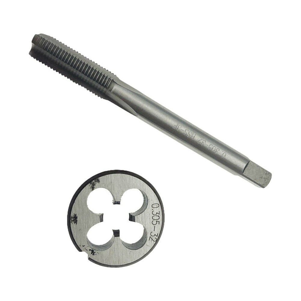 0.305-32 (.305x32) HSS Tap & Die Set Tire Valve Stem Repair - Walmart.com