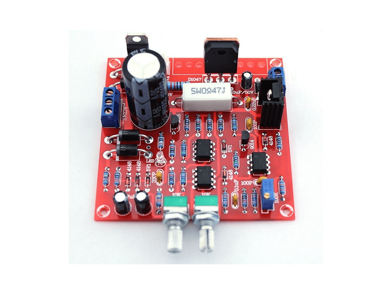 0-30V 2mA - 3A Adjustable DC Regulated Power Supply DIY Kit Short ...