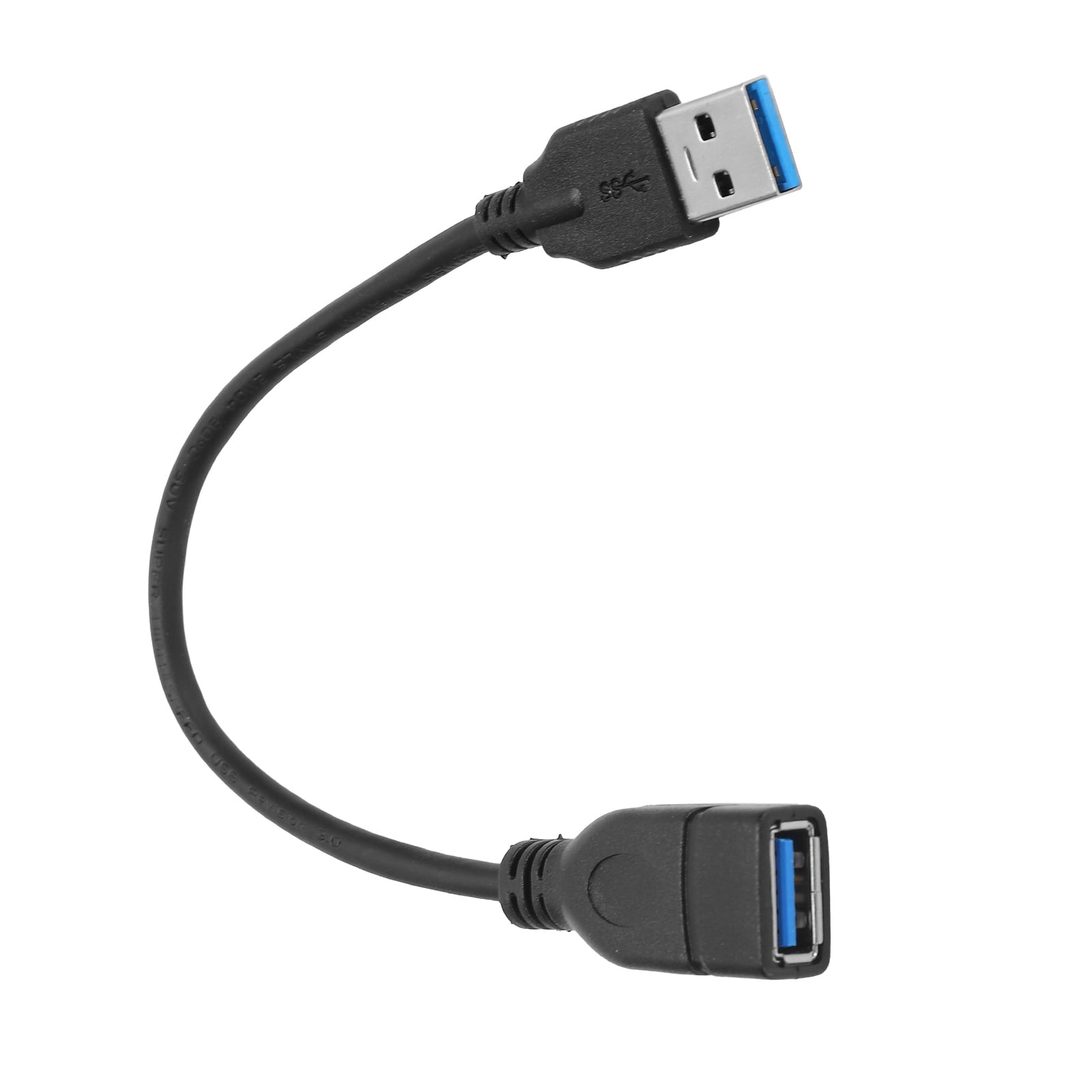 0.33m/1.1ft USB?A 3.0 to USB?A 3.0 Extension Adapter Cord Male to ...