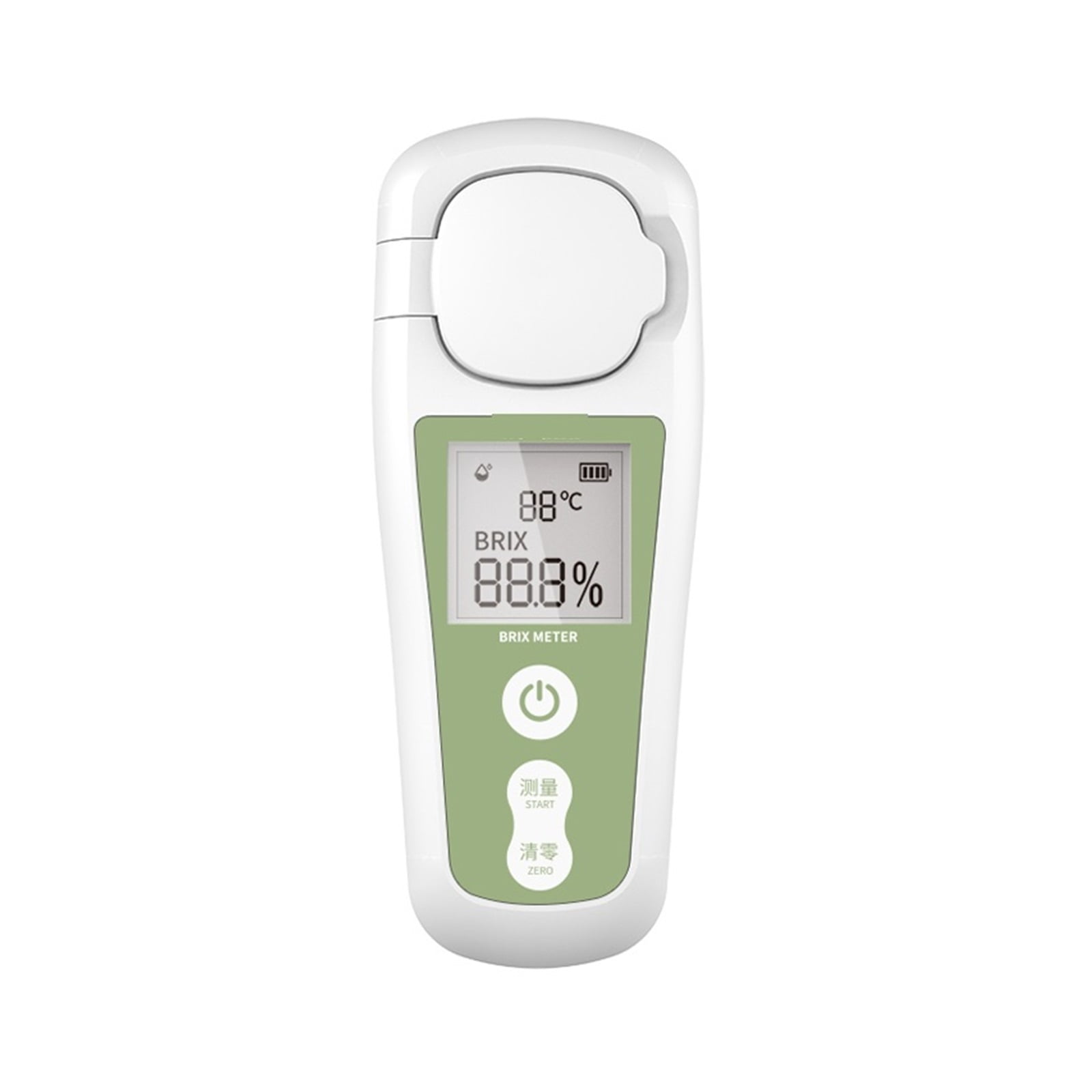 0-35% Digital Brix Refractometer Brix Tester Meter Fruit Juice Beverage ...