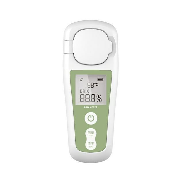 0-35% Digital Brix Refractometer Brix Tester Meter Fruit Juice Beverage ...