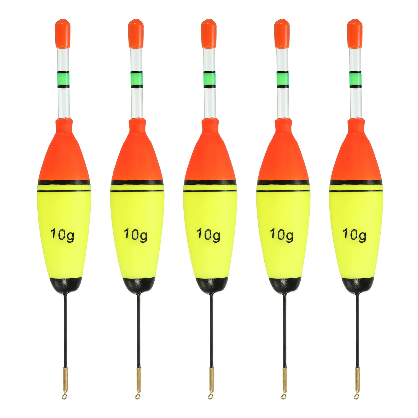 0.35oz Fishing Glowing Bobbers with Swivel EVA Fishing Float without ...