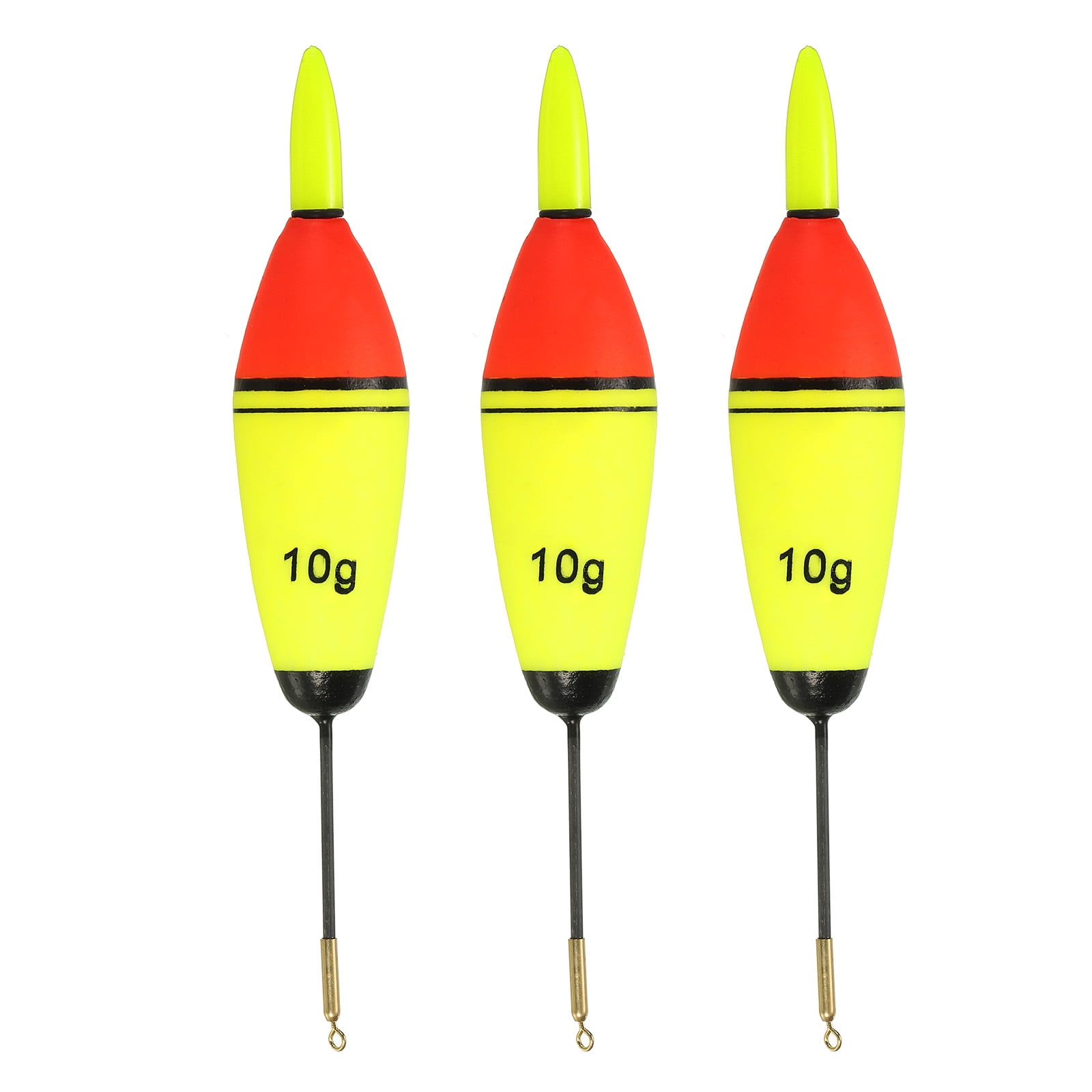 0.35oz Lighted Fishing Slip Bobbers EVA Light Up in Green Fishing Float ...