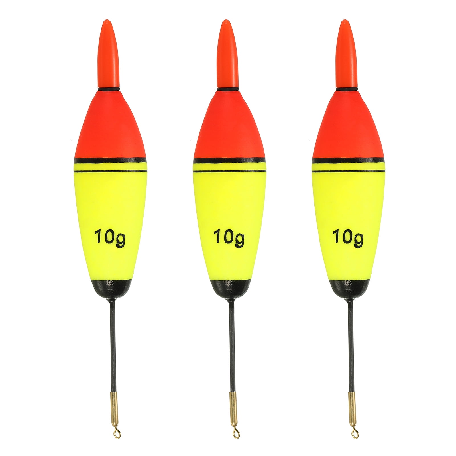 0.35oz Lighted Fishing Slip Bobbers EVA Light Up in Red Fishing Float ...
