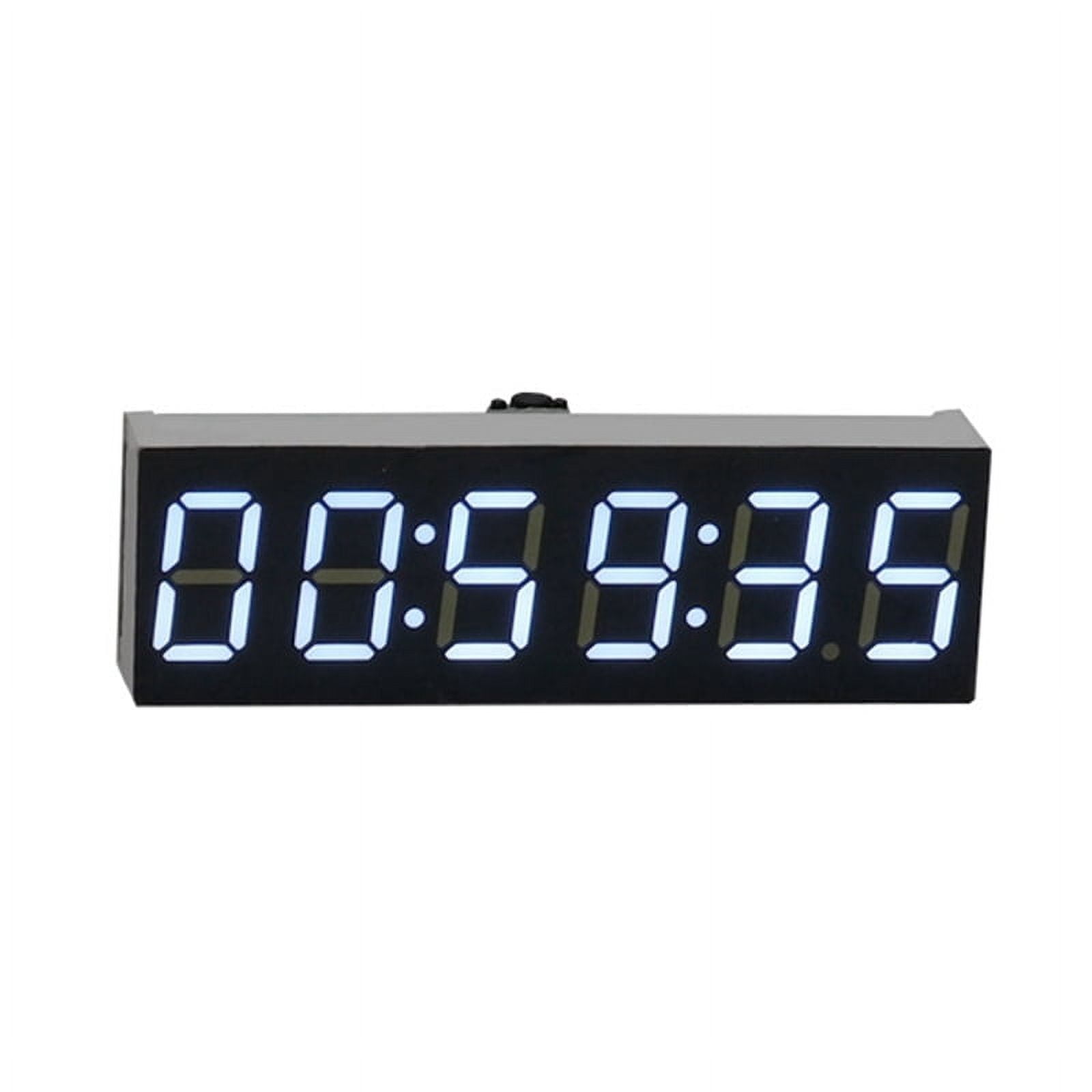 0.36 Inch 6-Bit Clock LED Digital Electronic Clock W Second Display ...