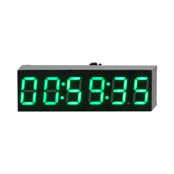 0.36 Inch 6-Bit Clock LED Digital Electronic Clock W Second Display ...