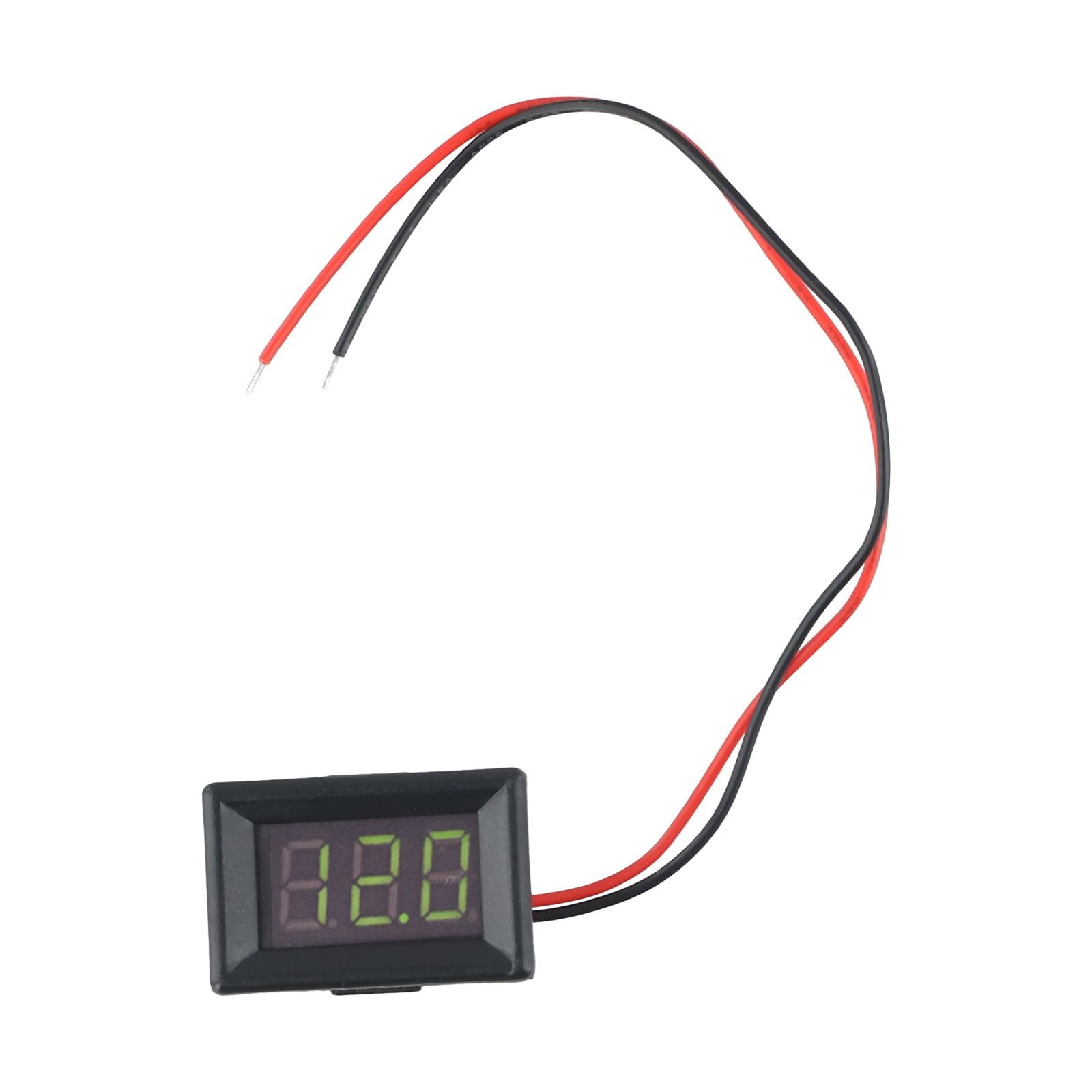 0.36 Inch Led Digital 2-Line Dc Voltage Table Red Blue Green Dc4.5-30V ...
