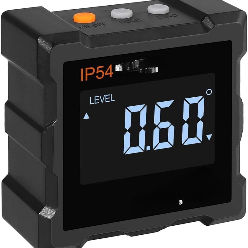 0-360°(4 * 90°) Digital Angle Finder Level Magnetic Electronic Gauge ...