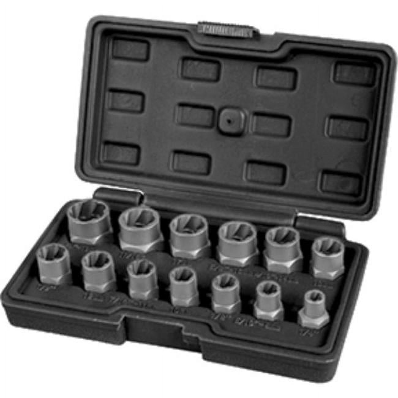 0.37 in. Drive Bolt Extractor Socket Set, 13 Piece - Walmart.com