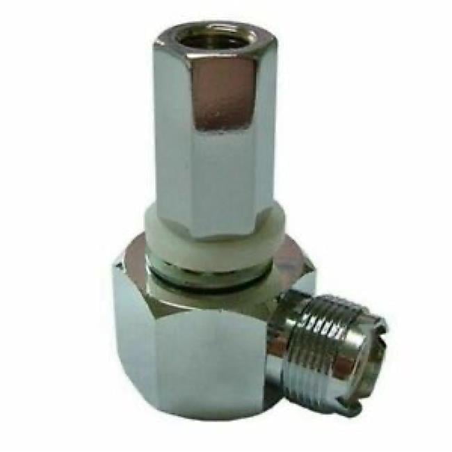 0.375 x 24 in. Threaded 90 deg Right Angle Stud Mount for SO-239 ...