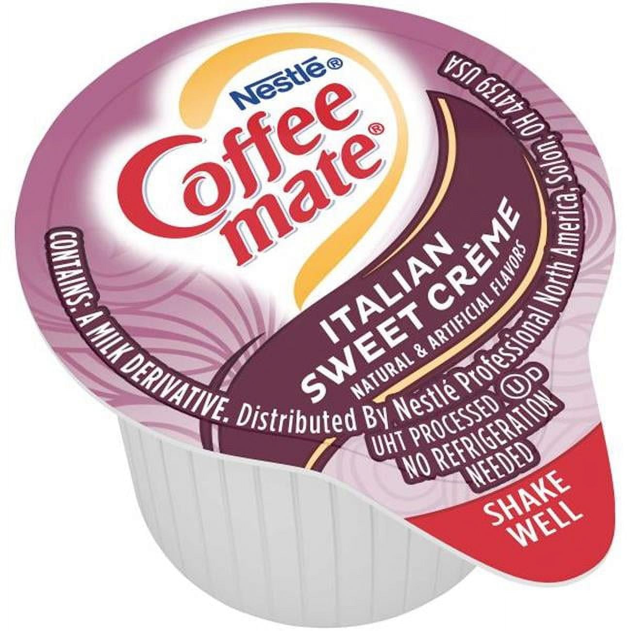 0.38 fl oz Italian Sweet Creme Creamer, 180 Count - Walmart.com