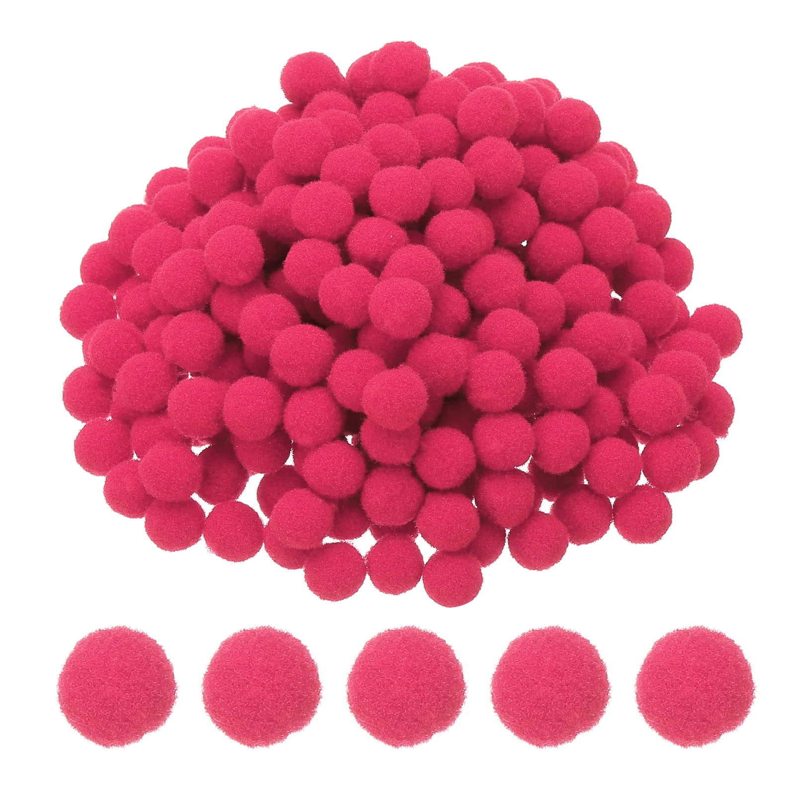 0.3inch Pom Poms for Crafts, 2000pcs Small Pompoms for Crafts Mini Puff ...