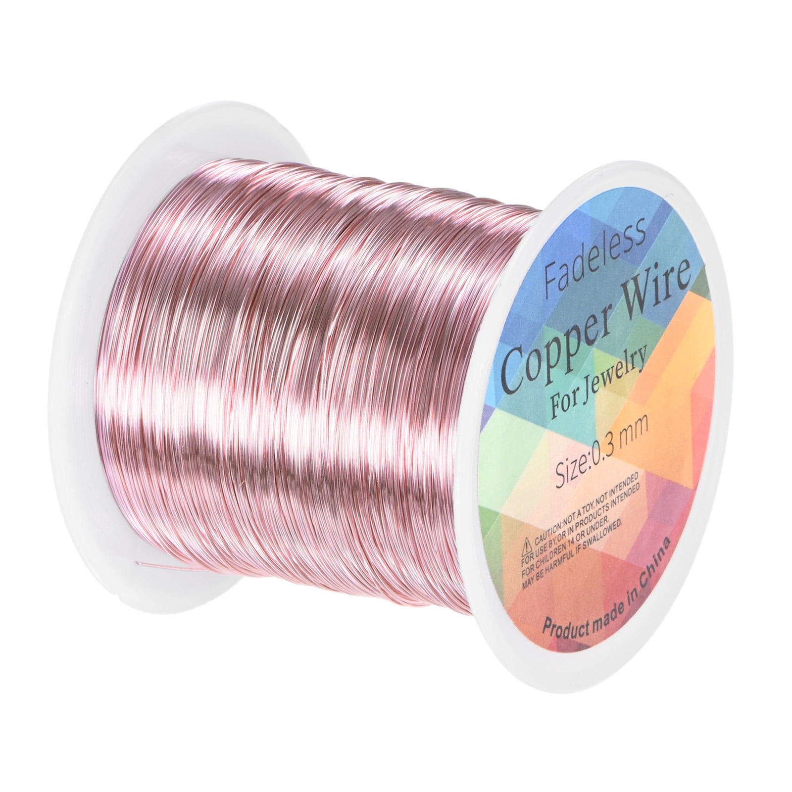 0.3mm Jewelry Wire, 28 Gauge 328FT Craft Wire Copper Beading Wire for ...