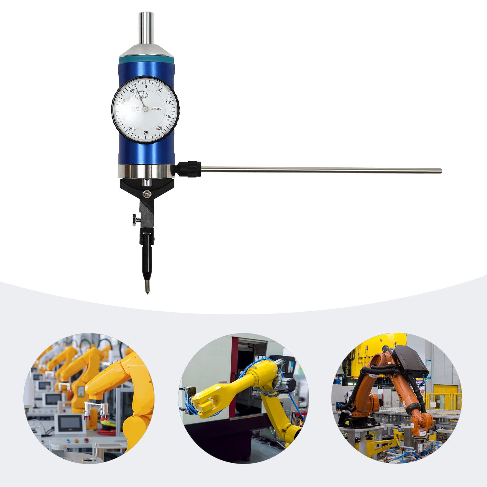 0-3mm Positioning Measurement Tool Milling Machine Alignment Dial Test ...