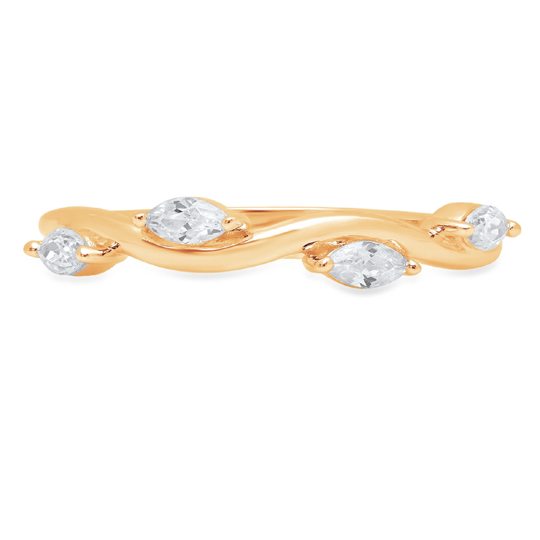 0.4 ct Marquise Cut Genuine Cultured Diamond VS1-VS2 G-H Solid Real 14K ...
