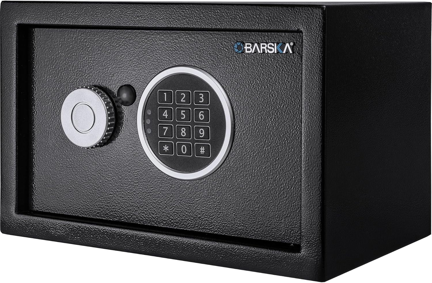 0.41 Cu Ft Digital Keypad Security Safe – DOJ Approved Steel Lock Box ...