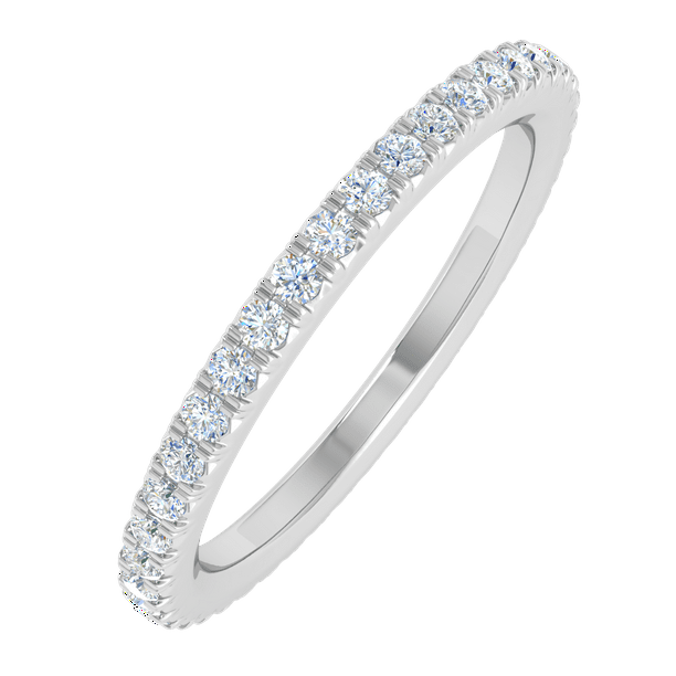 Ladies white gold eternity rings store