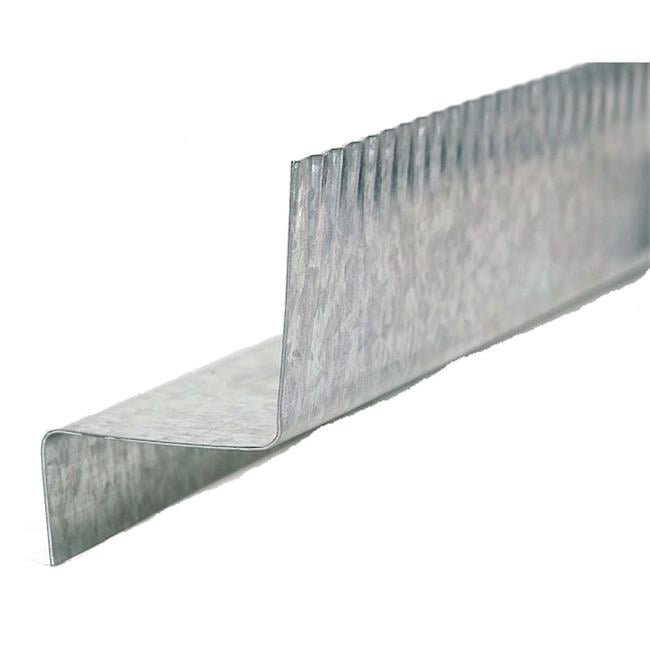 0.43 in. x 10 ft. Steel Econ Galvanized Z Bar - Pack of 50 - Walmart.com