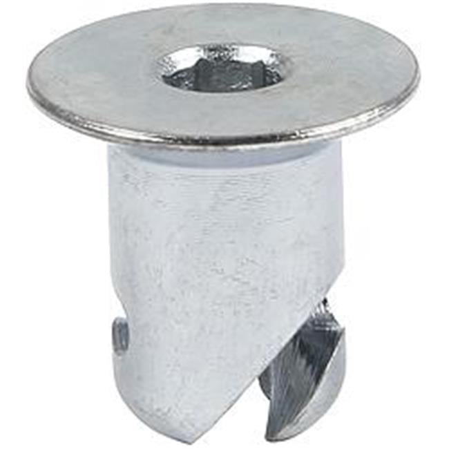 0.44 x 0.5 in. Flush Allen Head Steel Button Fasteners - Pack of 10 ...