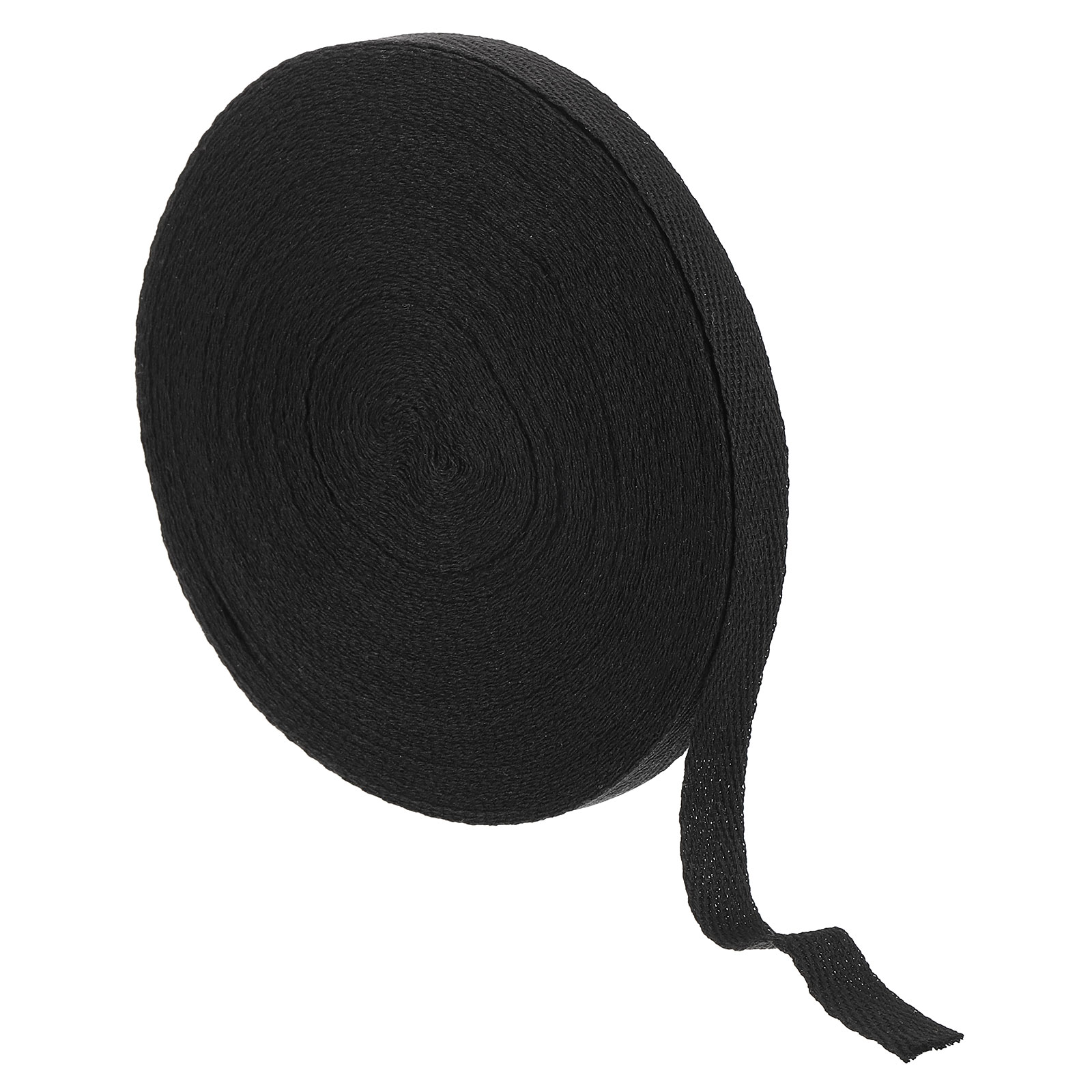 0.47 Inch Cotton Twill Tape Ribbon, 22 Yards Roll Herringbone Webbing ...