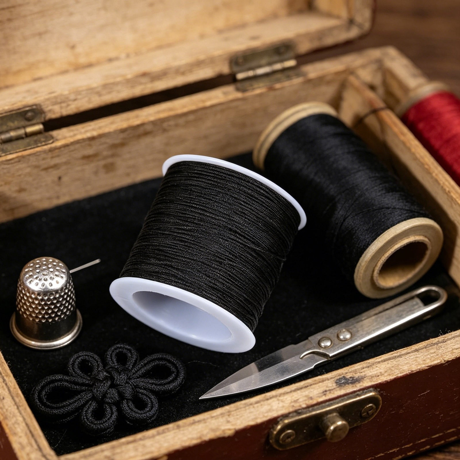 0.4Mm Nylon String For Bracelets, 153 Yard Nylon Satin String Cord ...