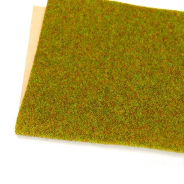 0.4Mx1M Architectural Layout Artificial Lawn Carpet Model Grass Mat ...