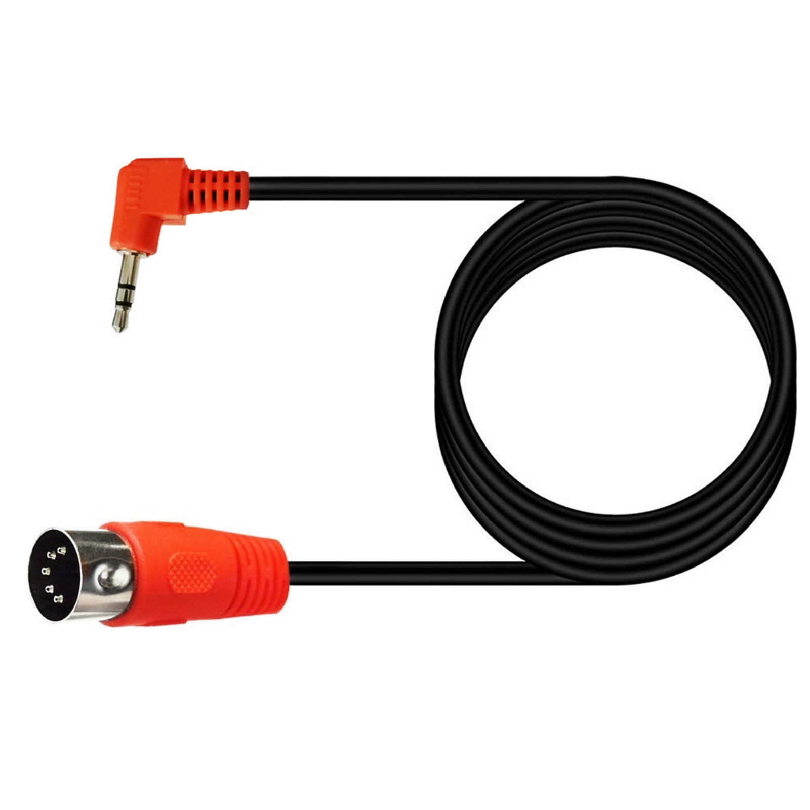 0.5/1.5m 3.5mm 1/8in Male to 5Pin DIN Male Connector Adapter Cable Cord ...