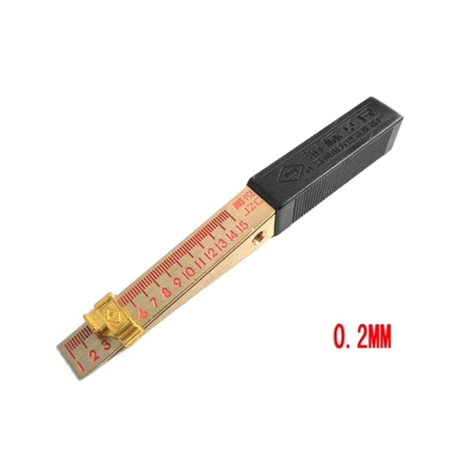 0.5-10mm 1-15mm 0.4-6mm Steel Wedge Feeler Gauge Crack Flatness Layout ...