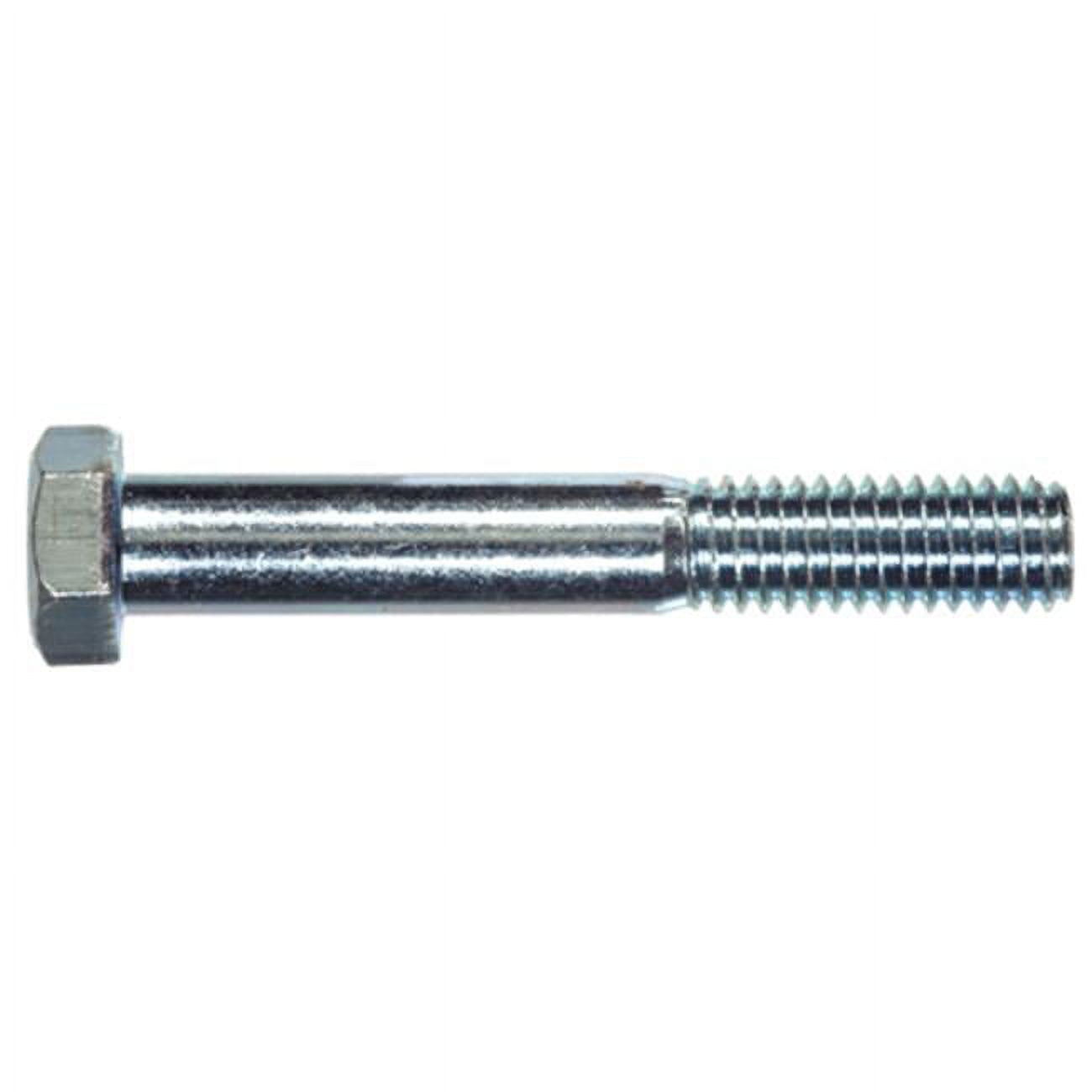 0.5-13 x 2 in. Grade 2 Hex Bolts, Zinc Plated - Pack of 50 - Walmart.com