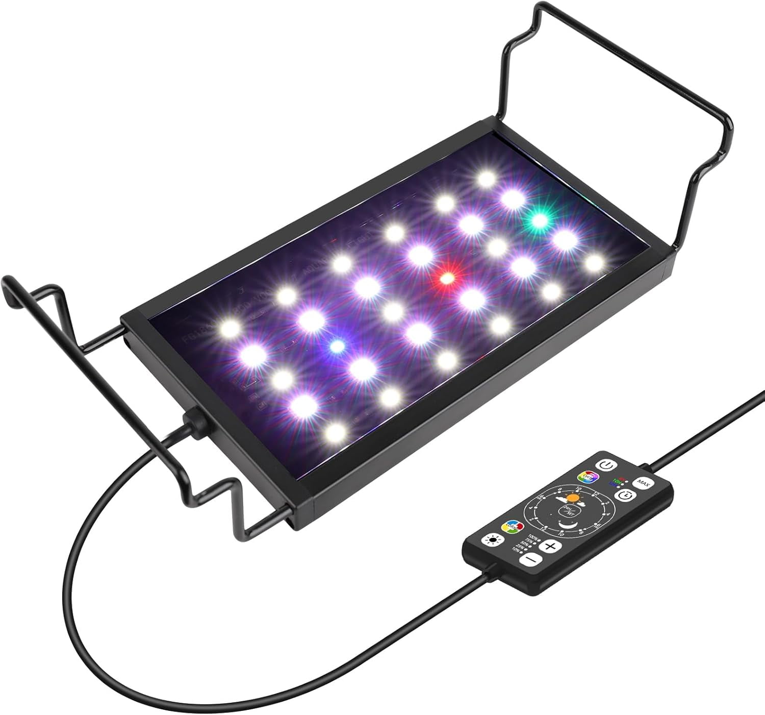 0.5-3 Gallon Small Aquarium LED Light for Fish Tank Full Spectrum ...