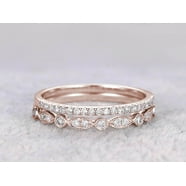 Milgrain 2.75 Carat 7x5mm Emerald Cut Black Diamond Moissanite Wedding ...