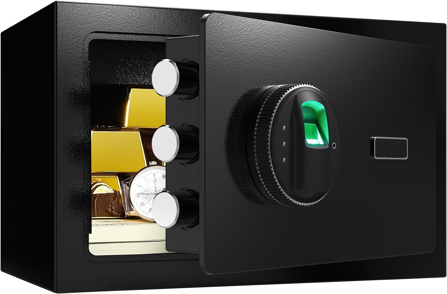 0.5 Cu Ft Home Safes Water and Freproof, Digital Security Safe Box with ...