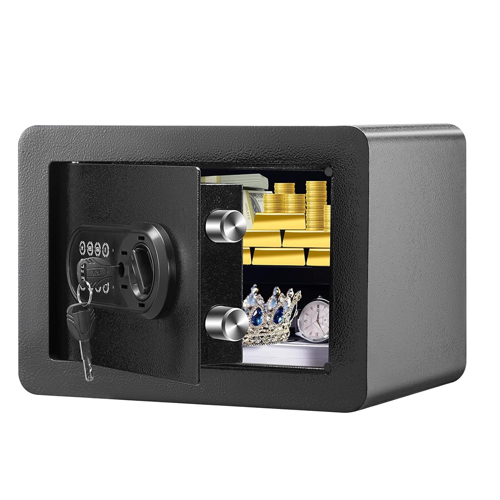 0.5 Cubic Feet Home Secure Cabinet, 13.8 x 9.8 x 9.8 inches Steel ...