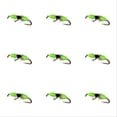 0.5" Fly Lures Fishing – Hand Tie Lure with Hook for Bass, Fly Fishing ...