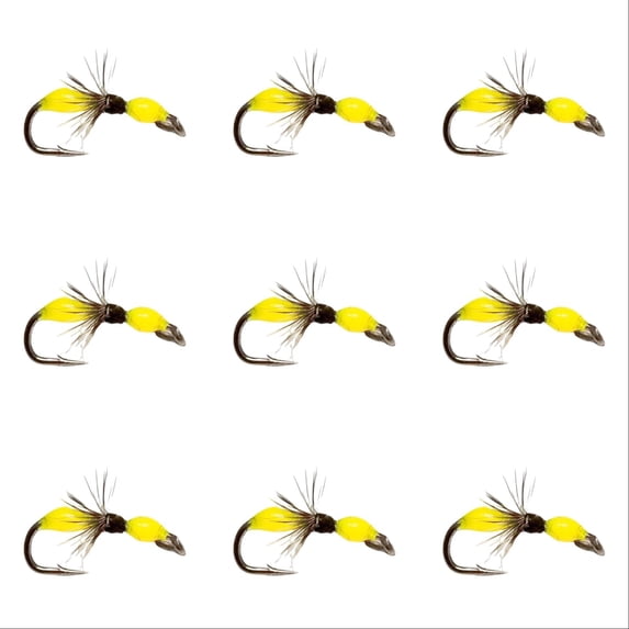 0.5" Fly Lures Fishing – Hand Tie Lure with Hook for Bass, Fly Fishing ...