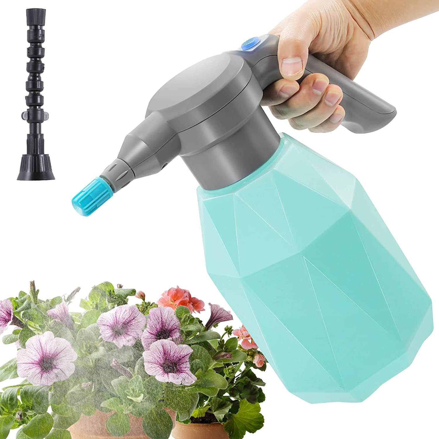 0.5 Gallon Electric Spray Bottle Plant Mister for Indoor/Outdoor Plants ...