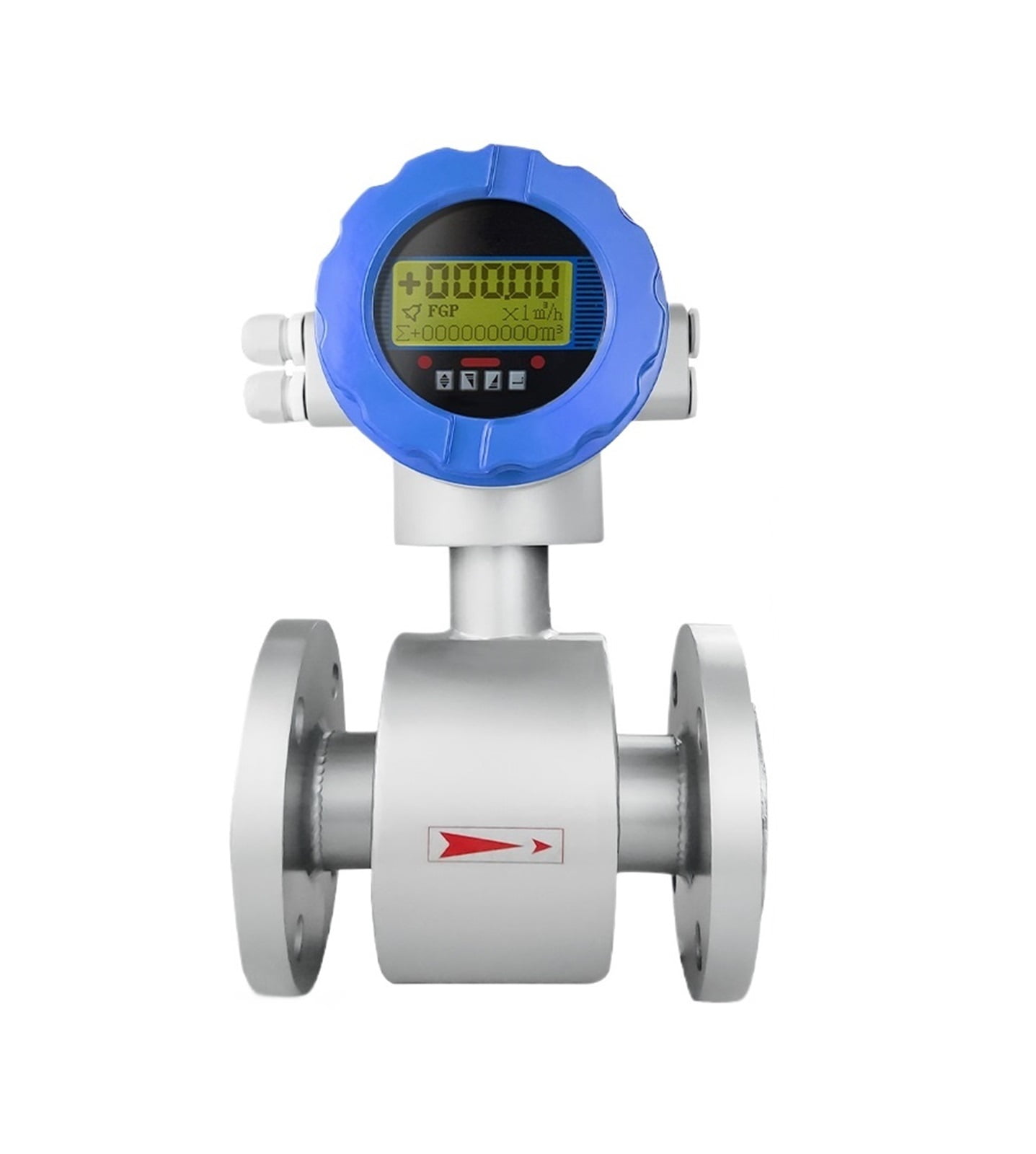 0.5% High Accuracy Electromagnetic Flow Meter For Juice Milk Beer ...