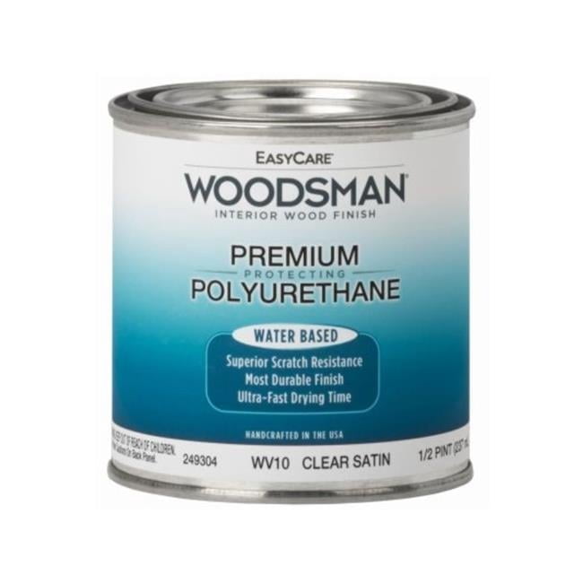 0.5 Pint Woodsman Fast Dry Protective Polyurethane Wood Finish Interior ...