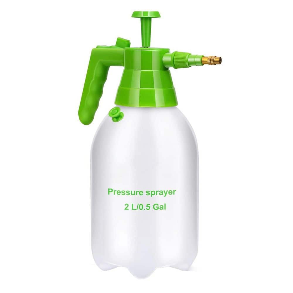 0.5 gal. Manual Hand Pump Sprayers with Safety Valve and Adjustable ...