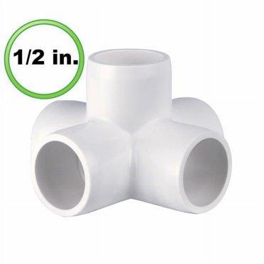 4 way L/T 2" - Utility Grade 4 Way PVC Fitting - Walmart.com