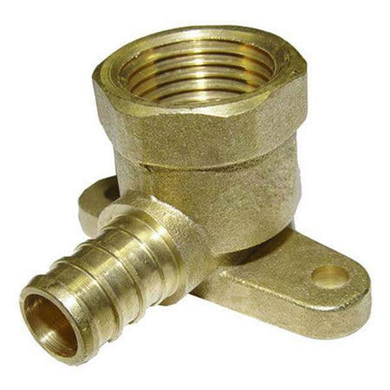 0.5 in. Brass 90 deg Pex x Male Pipe Thread Reducing Elbow - Walmart.com