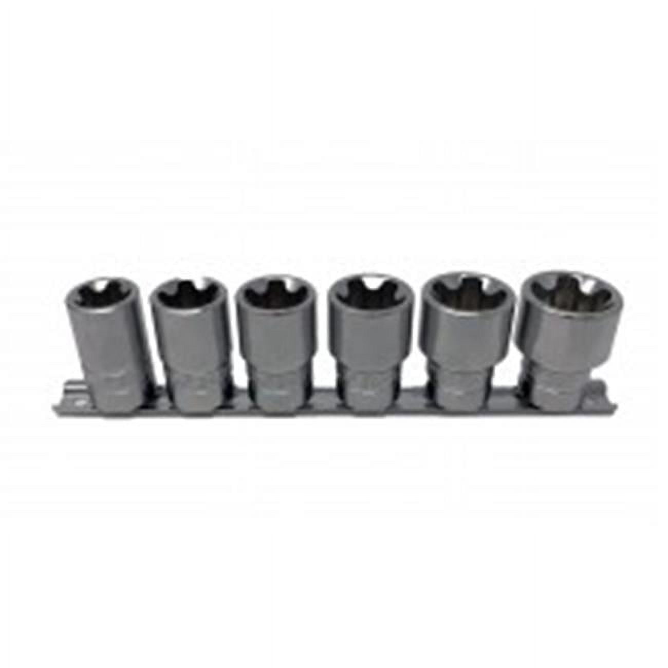 0.5 in. Drive 5 Ponit EPR Torx Plus Socket Set - 6 Piece - Walmart.com