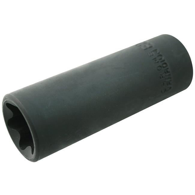 0.5 in Square Drive Nut Socket, E-24 Torx - Walmart.com